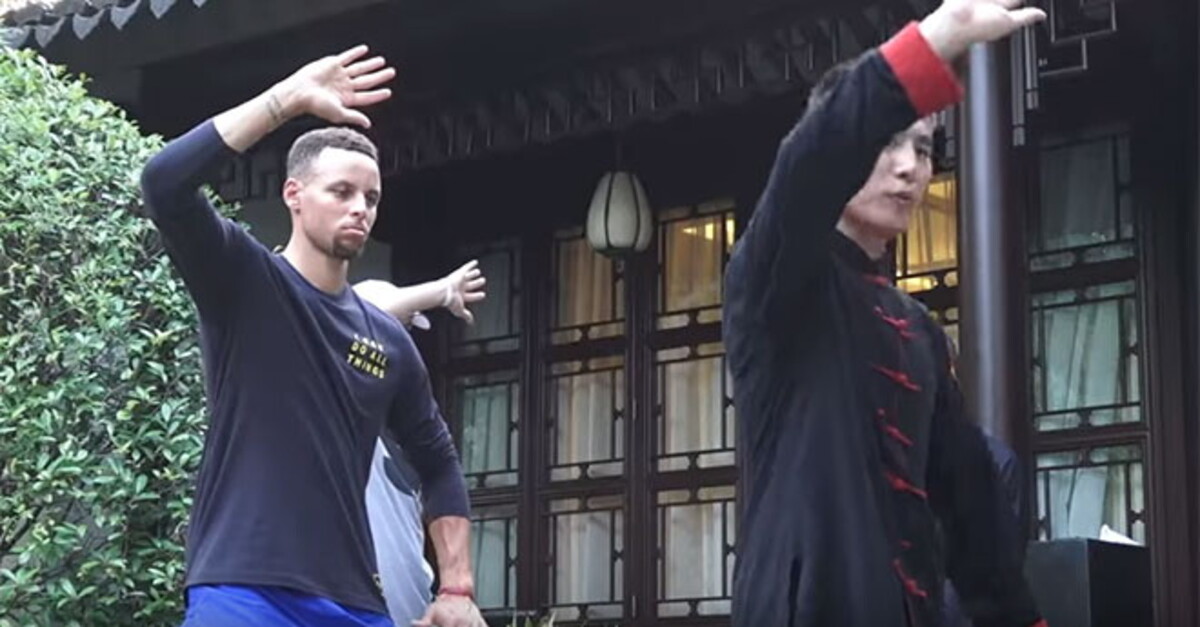 News - RadioItalia-NBA: Steph Curry a lezione di Tai Chi