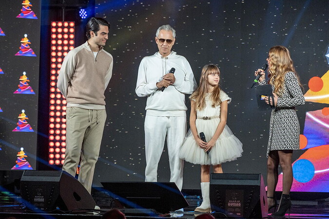 Andrea Bocelli, Matteo and Virginia’s heavenly performance of “Il Giorno Più Speciale” has ...